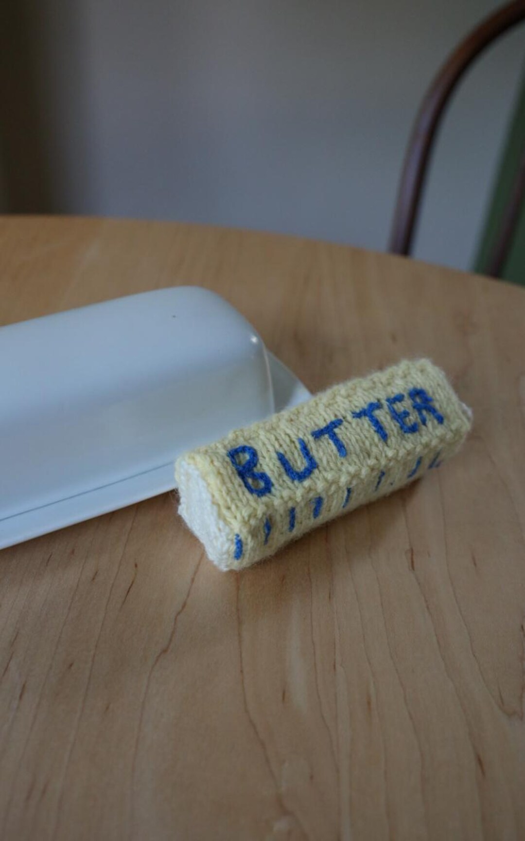 Butter Knitting Pattern: Easy Knit Toy Stuffy, Christmas Ornament - Etsy