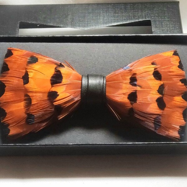 Feather Bow Ties - Etsy