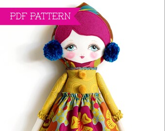 Heirloom Doll PDF Sewing Tutorial and Pattern Button-jointed - Etsy