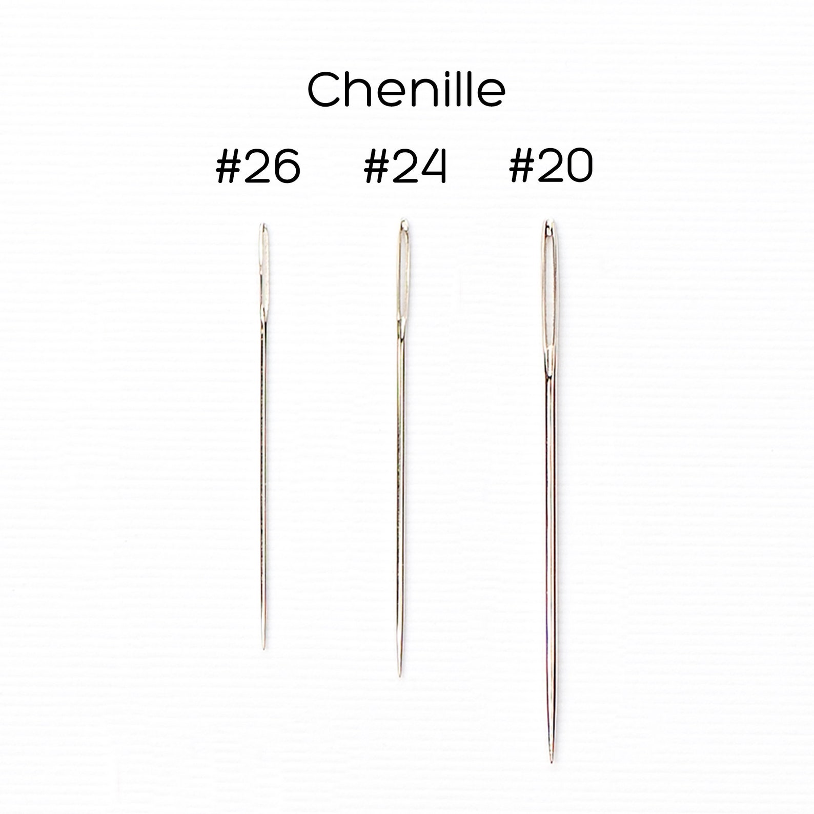 Hand Embroidery Needles, Chenille Needle, Cross Stitch Needle, John ...