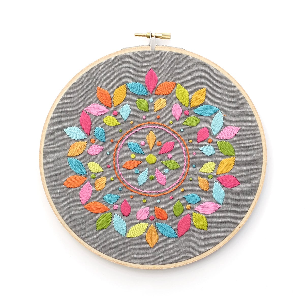 Embroidery Pattern, PDF Pattern, Mandala Design, Mandala Embroidery ...