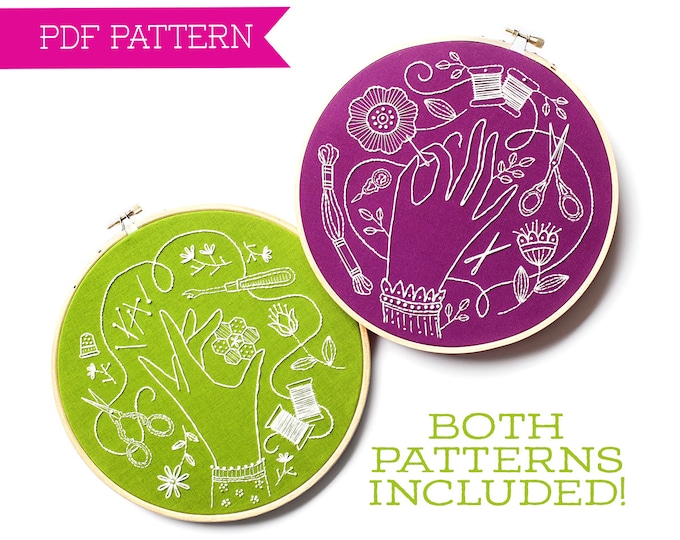 PDF Embroidery Pattern PDF Pattern Sewing Embroidery - Etsy