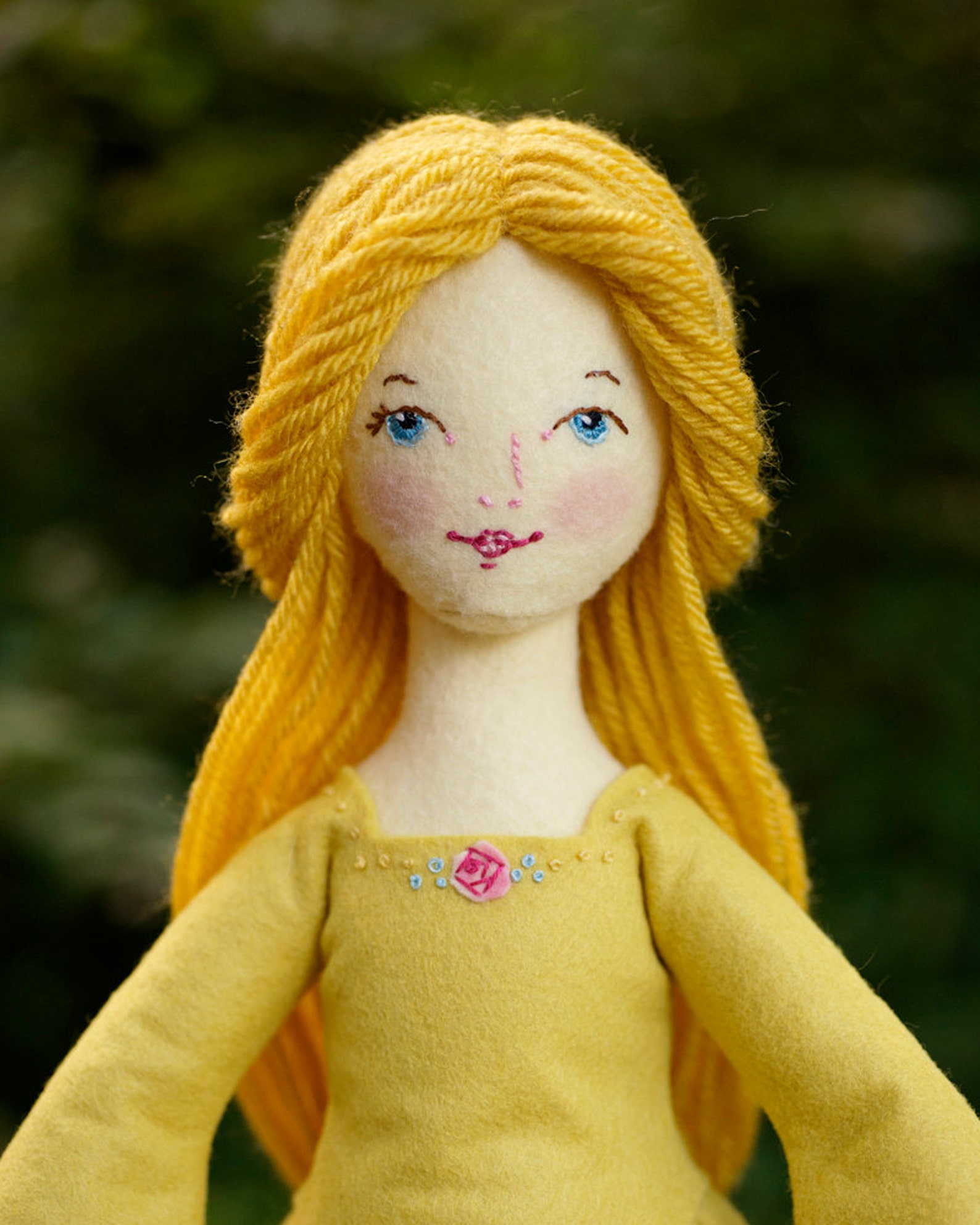 Felt Doll Patterns Cloth Doll Pattern PDF Pattern Art | Etsy