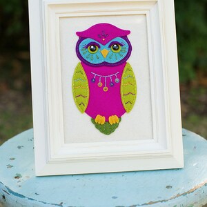 Cecil the Owl Felt Ornament Pattern PDF - Etsy