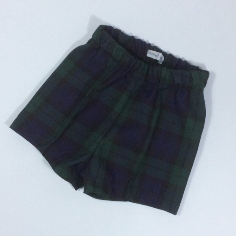 Tartan Shorts | Etsy