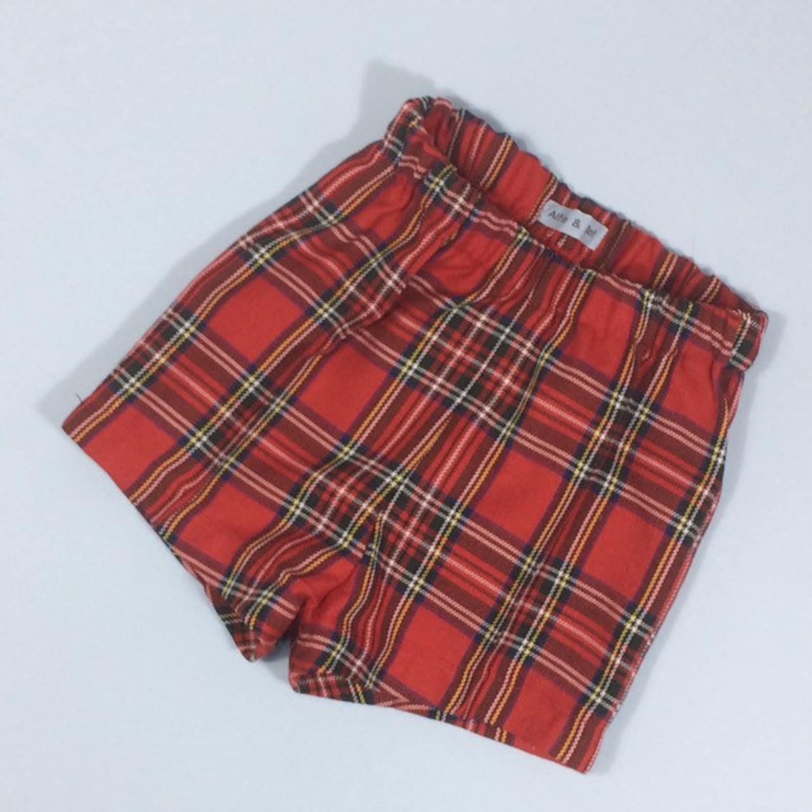 Tartan Shorts. - Etsy