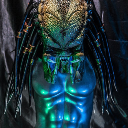Predator Elder ancient Mask - Etsy
