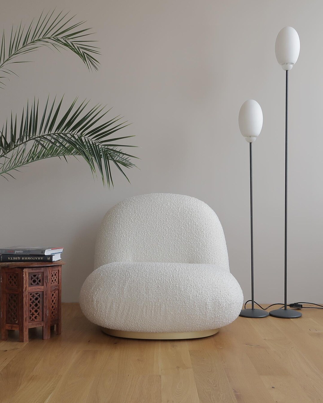 Our Version of the Lounge Chair is a White Cushy Armchair. - Etsy