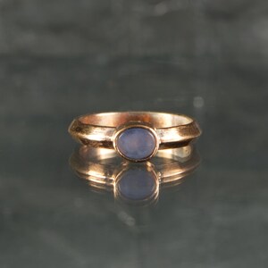 Ellensburg Blue Chalcedony Shibuichi Ring: Washington State Ellensburg ...