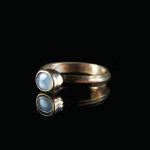 Ellensburg Blue Chalcedony Shibuichi Ring: Washington State Ellensburg ...