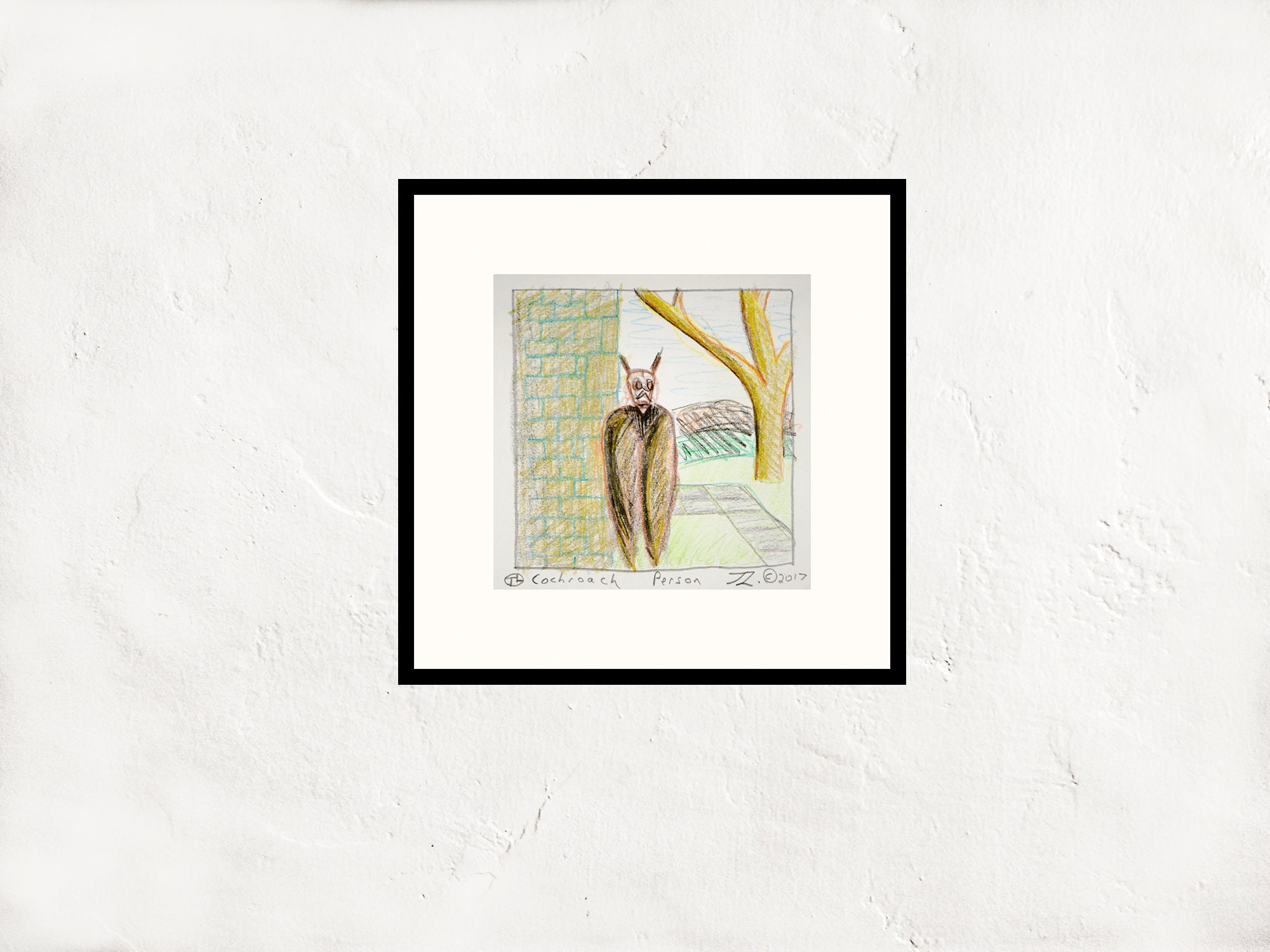 Cockroach Person Drawing: Pencil Drawing by TL Goodwin. cockroach ...