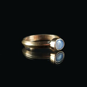 Ellensburg Blue Chalcedony Shibuichi Ring: Washington State Ellensburg ...