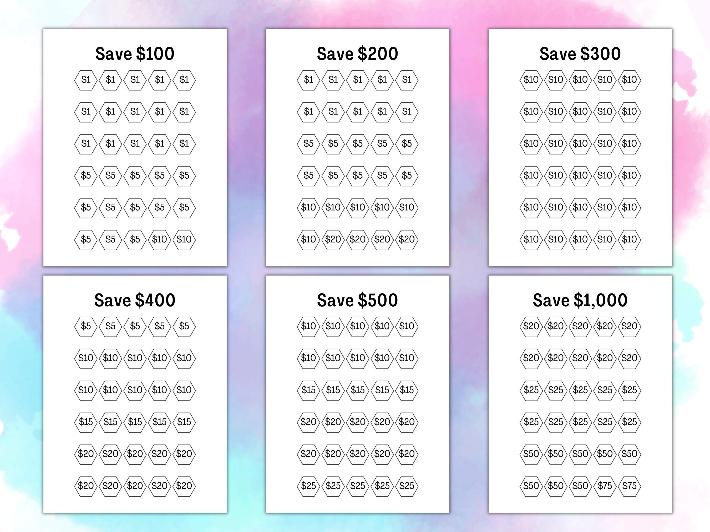 Savings Challenge Book 2023 Goals Year Saving Challenges Booklet for ...