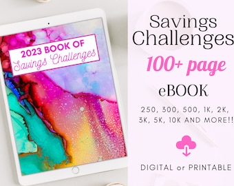 Savings Challenge Starter Set Savings Challenge Book Challenge Bundle ...