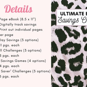 Digital Savings Challenge Book | Printable PDF Download | Savings ...
