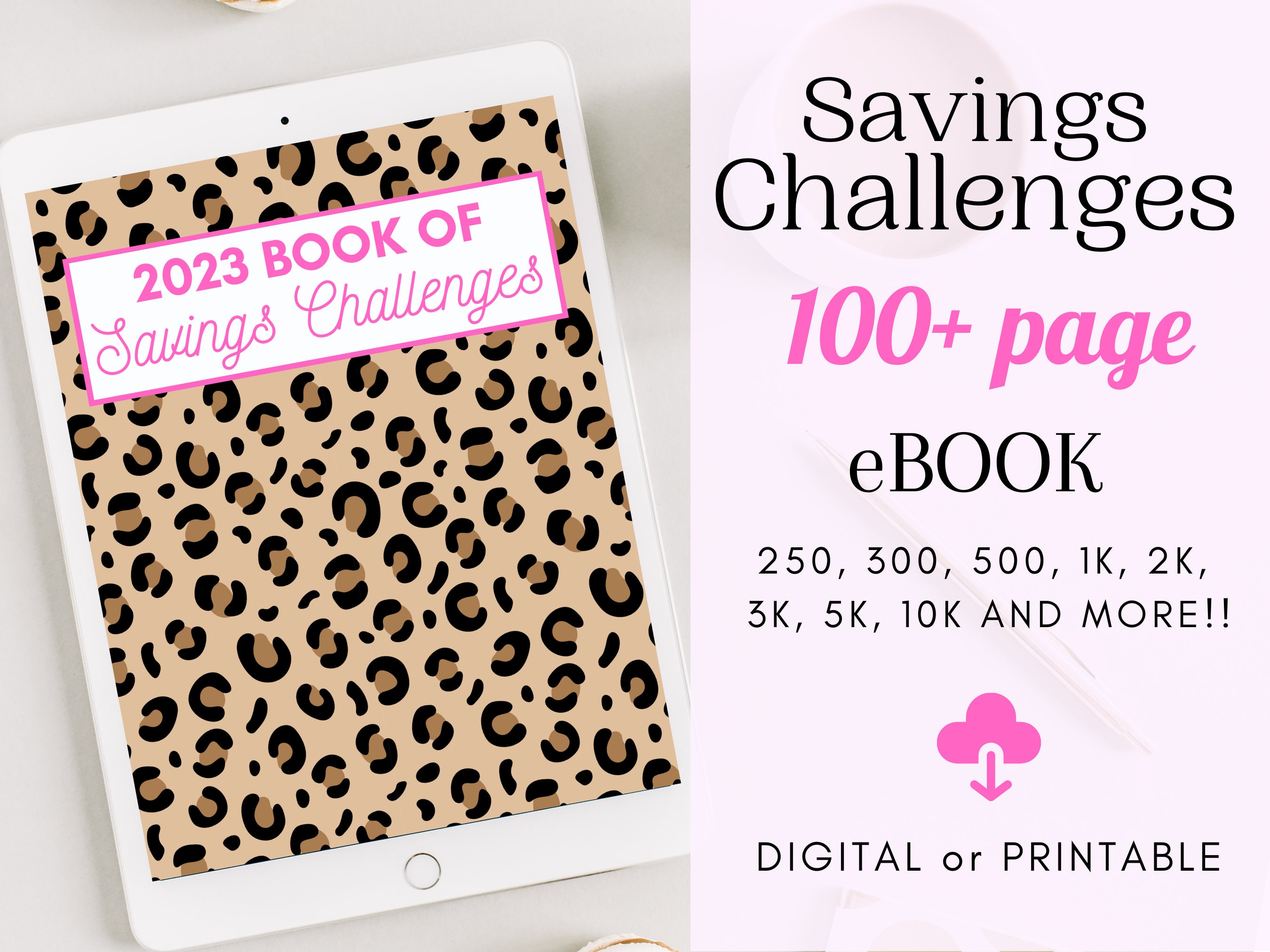 2023 Savings Challenge Savings Challenge Book Savings Challenge Bundle ...