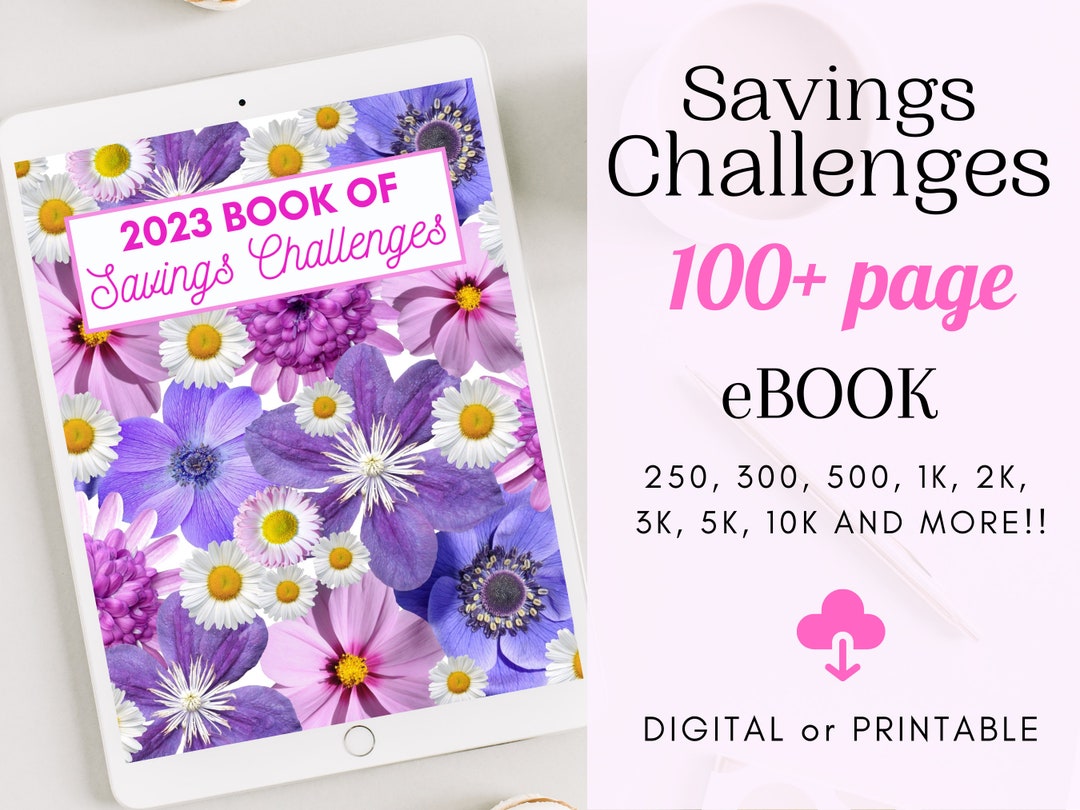 Savings Challenge Book 2023 Savings Challenge Savings Challenge Bundle ...