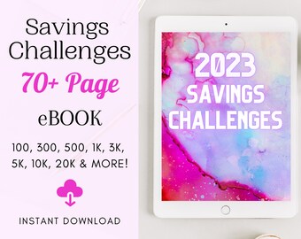 Savings Challenge Starter Set Savings Challenge Book Challenge Bundle ...