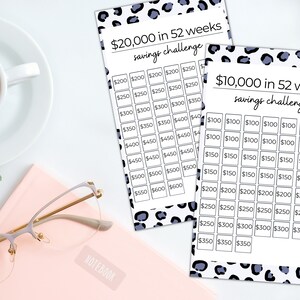 Cash Stuffing Inserts for Envelopes | Savings Challenge Bundle ...