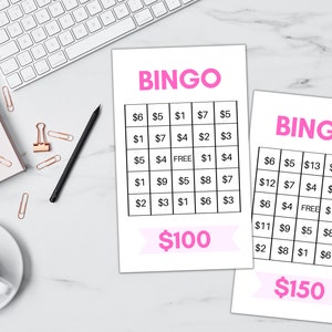 Bingo Savings Challenge Bundle: Money Saving Games (digital Download ...