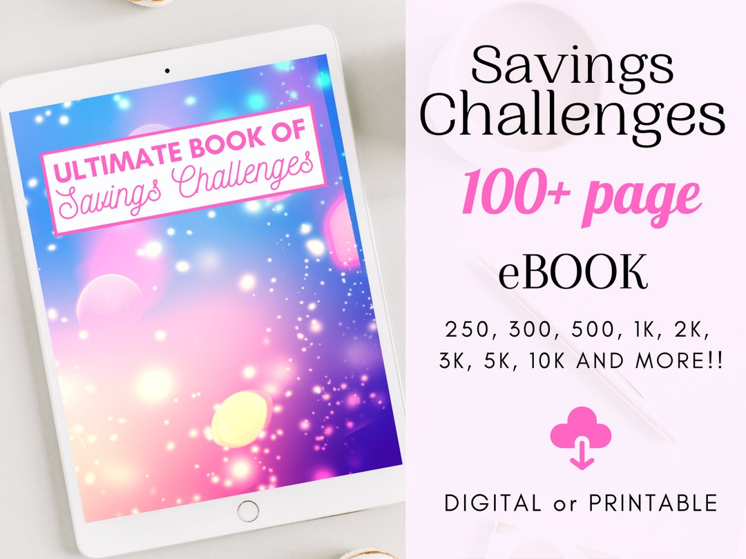 Digital Savings Challenge Book | Savings Challenge Bundle | Goodnotes ...