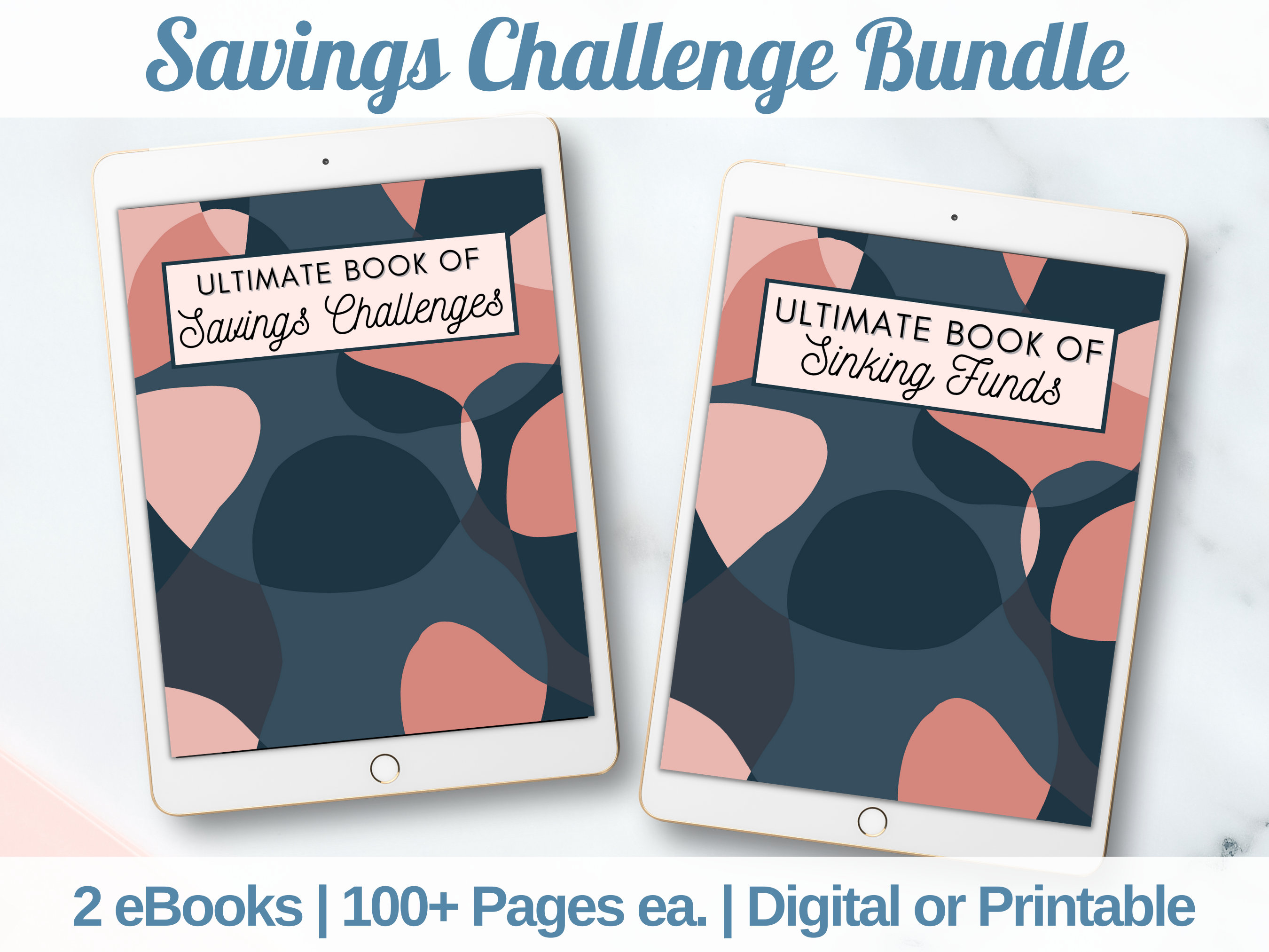 Savings Challenge Bundle Savings Challenge Book Savings Tracker ...