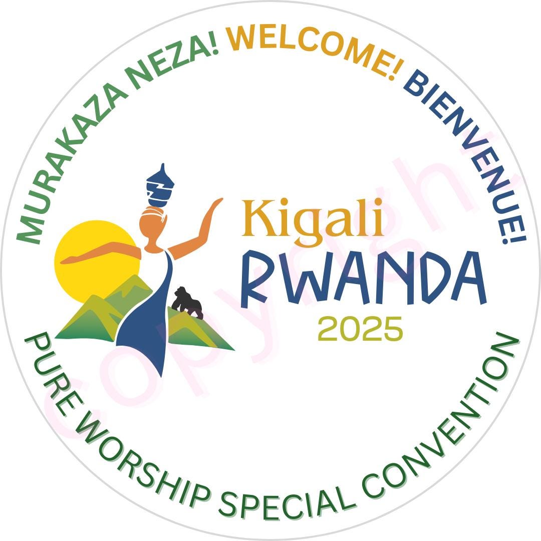 JW Kigali Rwanda Special Convention 2025 2for1 Digital Design - Etsy