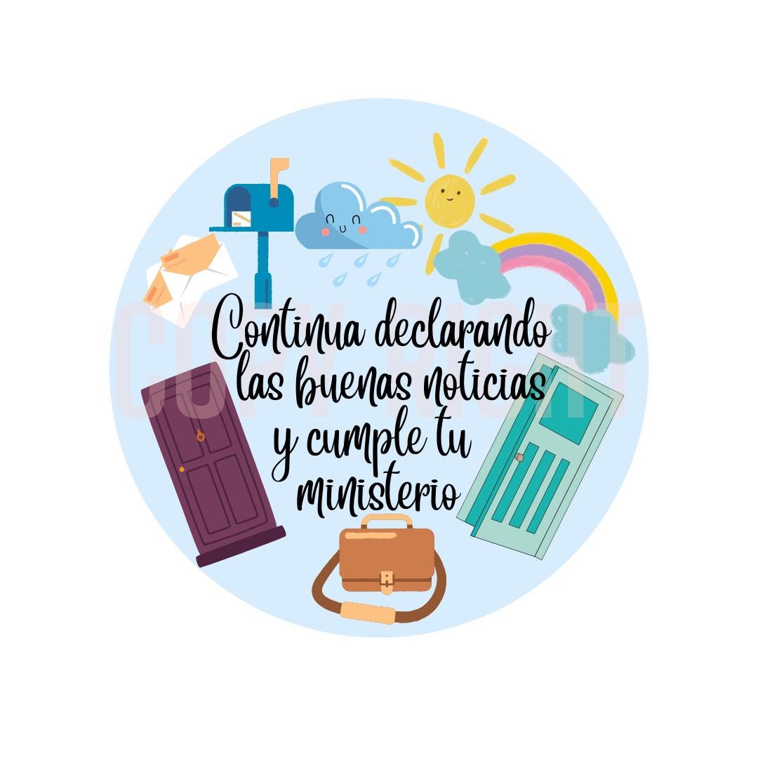 JW Gifts Regalos Precursor, Pioneer Souvenir SPANISH & ENG - Etsy