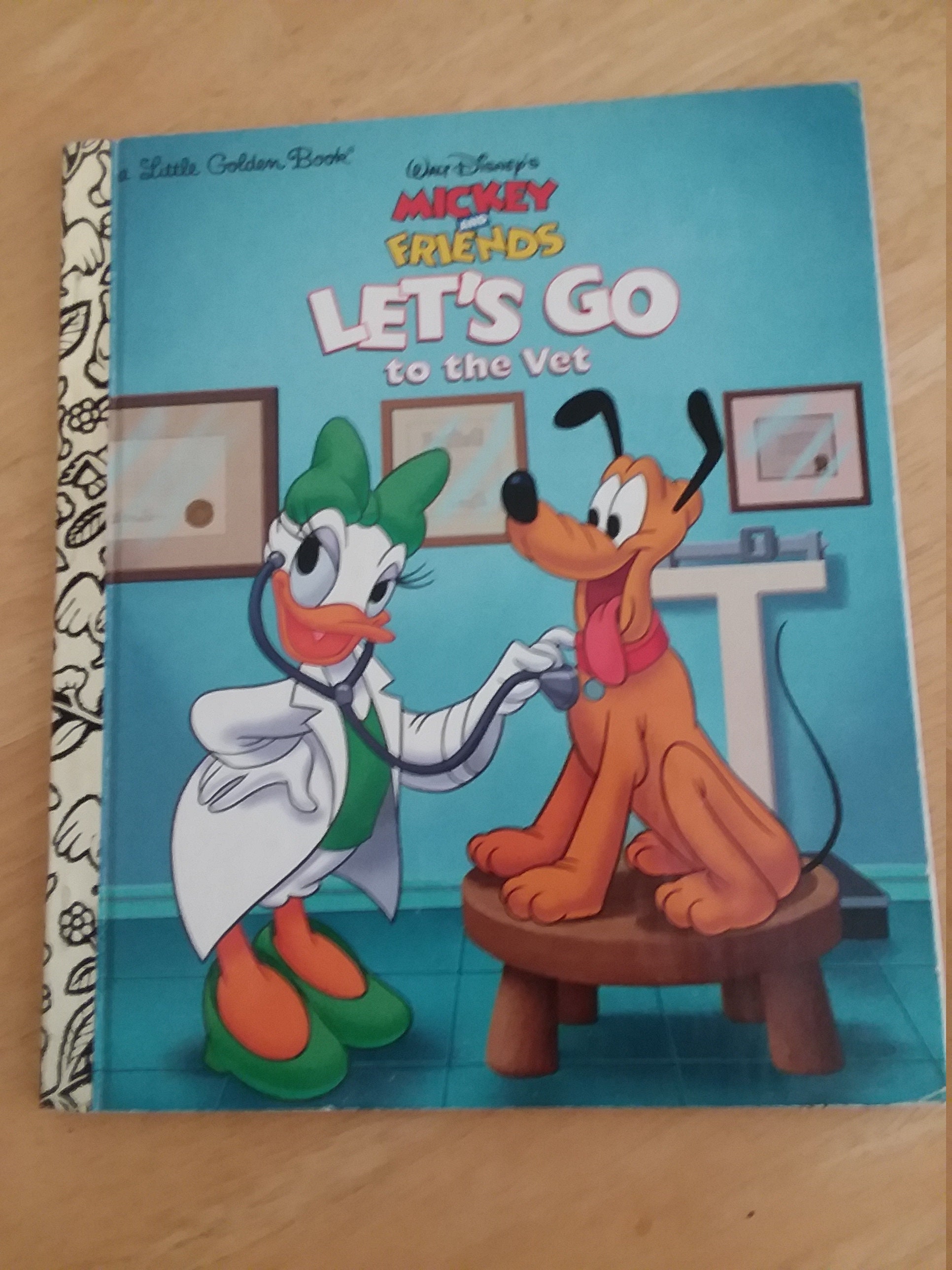 Mickey and Friends Let's Go to the Vet - Etsy