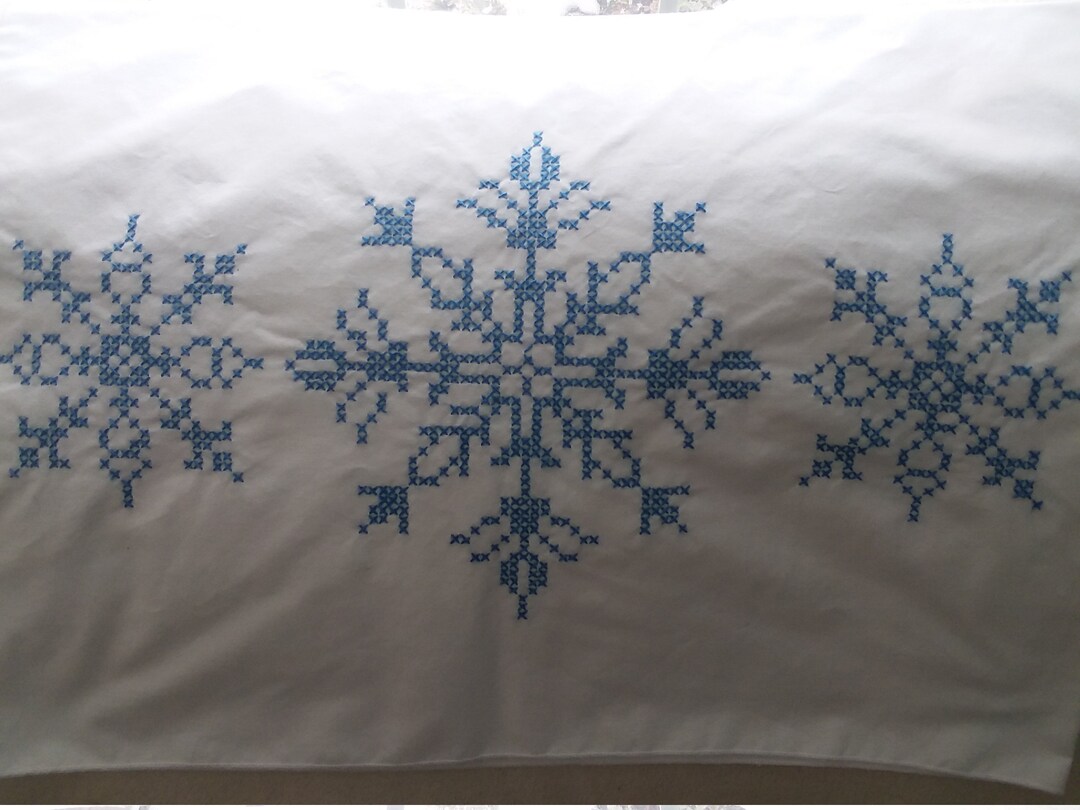 Hand Embroidered Pillowcases - Etsy