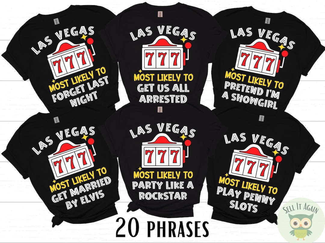 Matching Las Vegas Shirts, Funny Las Vegas Vacation, Girls Trip Tshirts ...