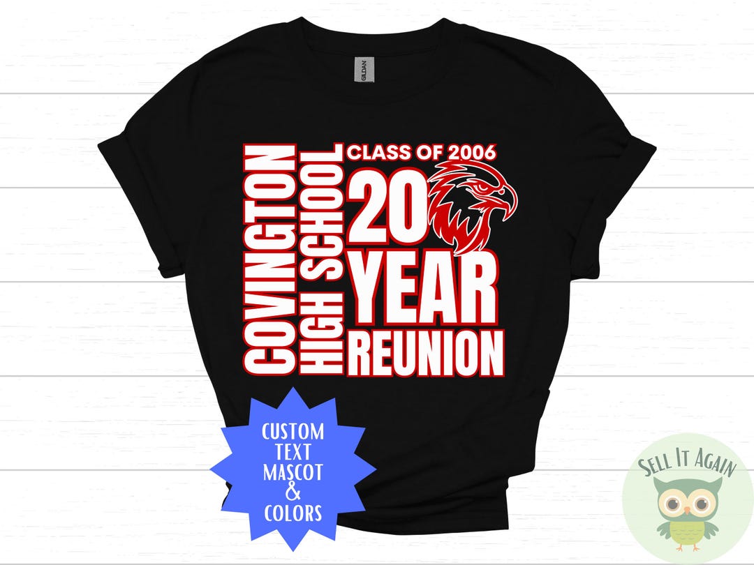Custom Class Reunion Shirt, High School Reunion Shirts, College Reunion ...