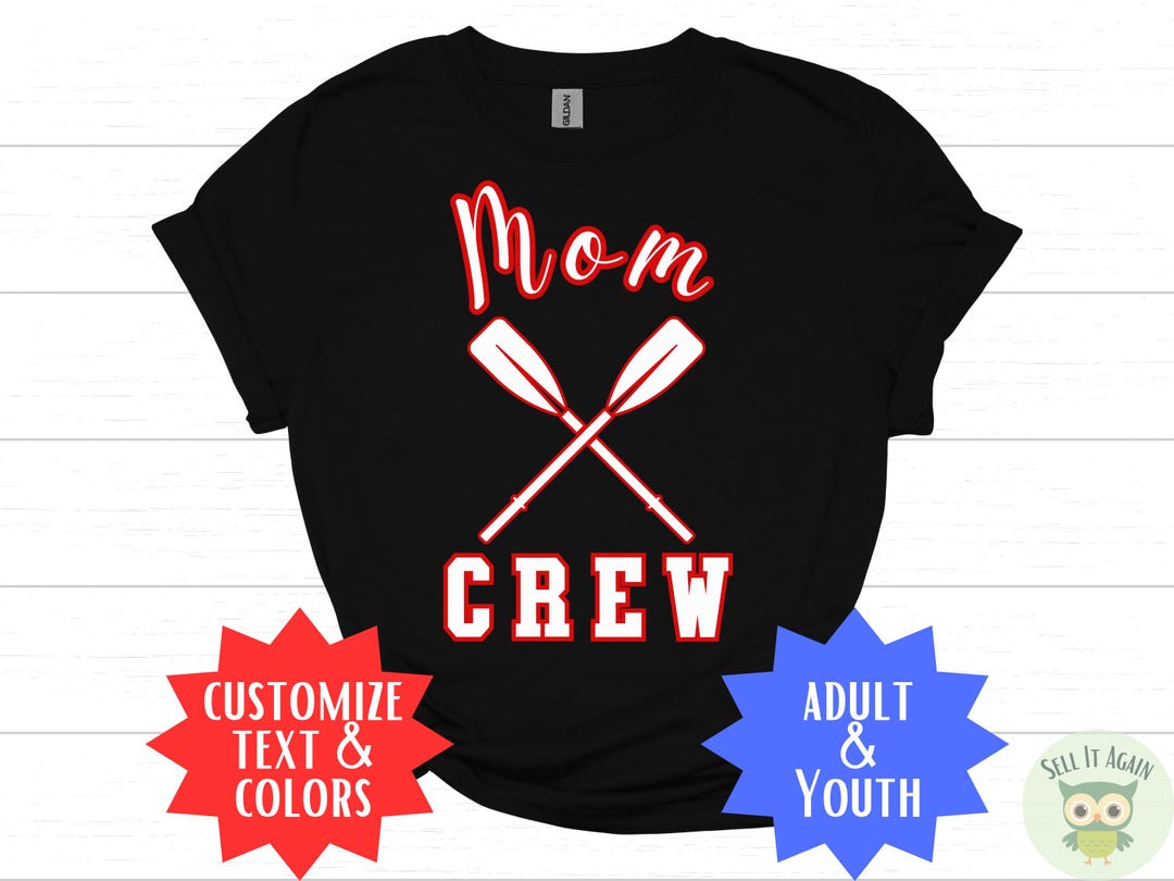Custom Family Rowing Shirts, Rowing Crew Team, Rowing Team Tees, Crew ...