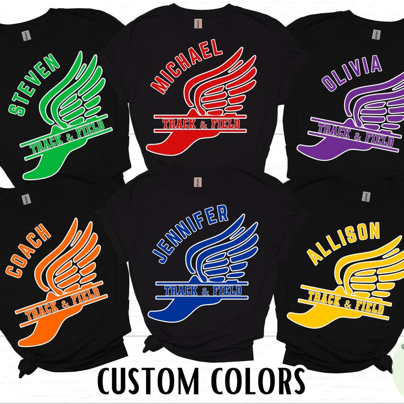 Track and Field Shirt - Etsy