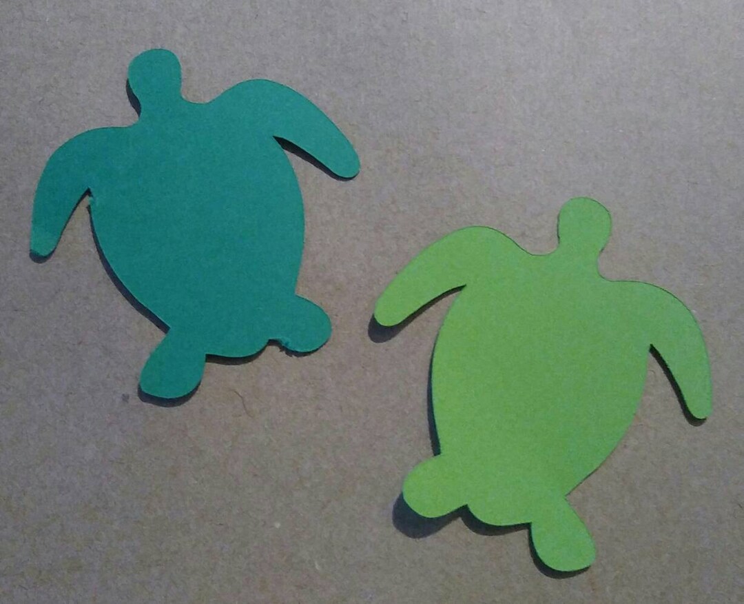 Turtle Cutouts, Turtle Birthday Party, Turtle Party, Turtle Theme ...
