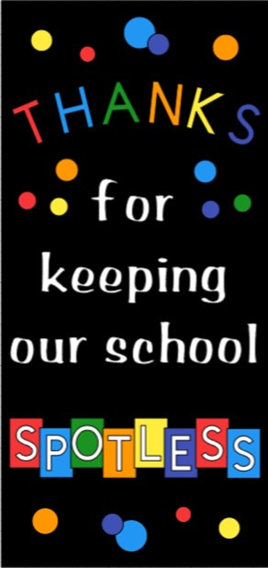 School Custodians Appreciation Door Decoration Cutouts DIY Kit ...