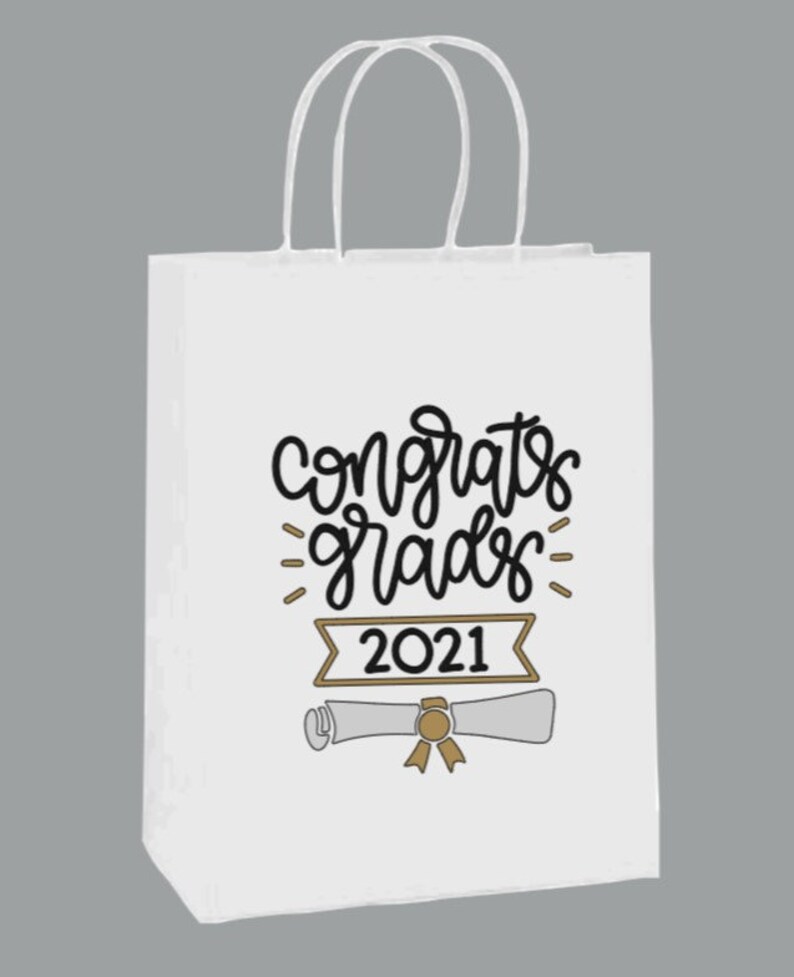 Graduation Ceremony Gift Bag / Graduation Bag / Congrats Grad Gift Bag ...