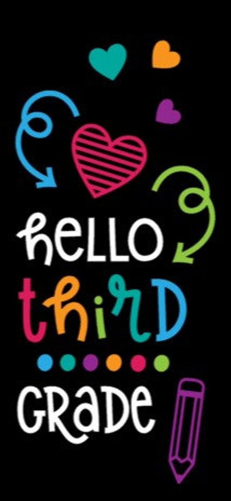 Teachers School Classroom Door Decoration Cutouts DIY Kit "hello ...