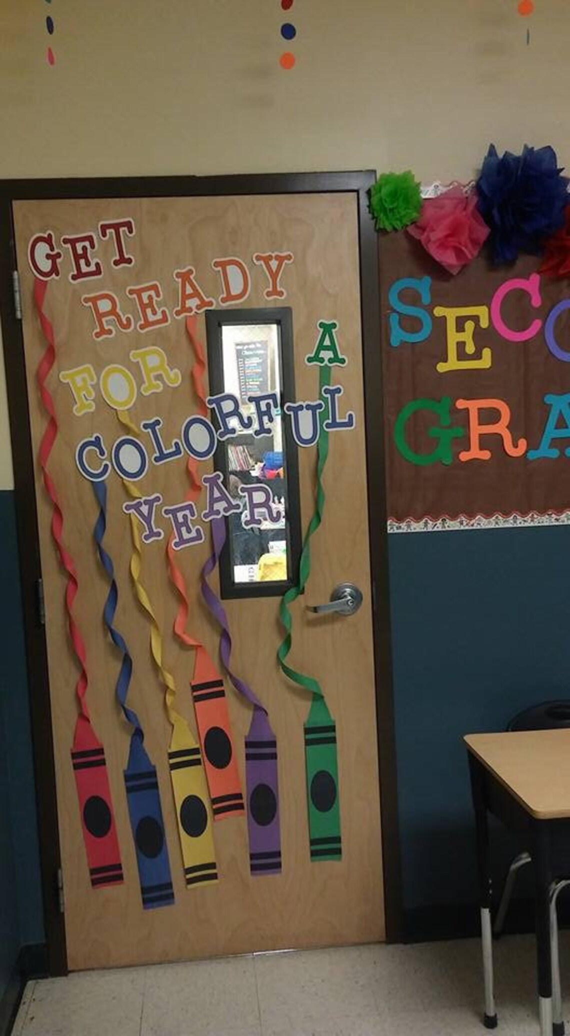 Teachers School Classroom Door Decoration Cutouts DIY Kit "get Ready ...