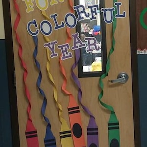 Teachers School Classroom Door Decoration Cutouts DIY Kit "get Ready ...