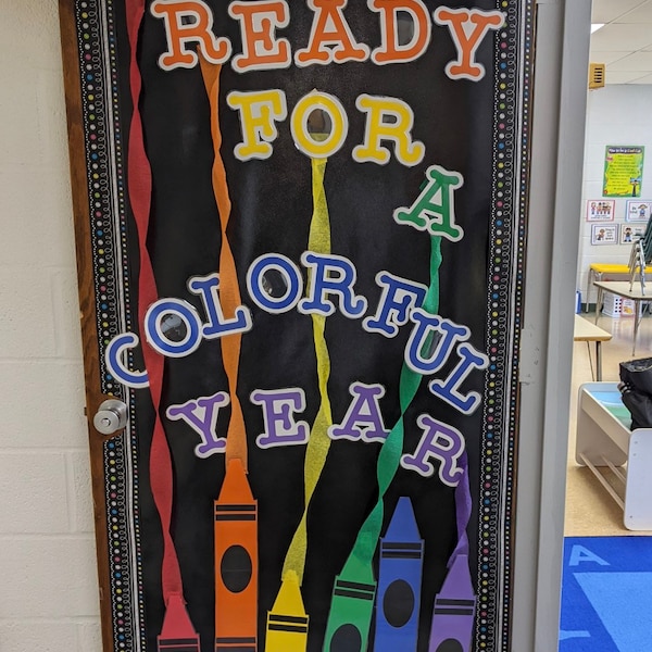 Get Ready for a Colorful Year Bulletin Board - Etsy