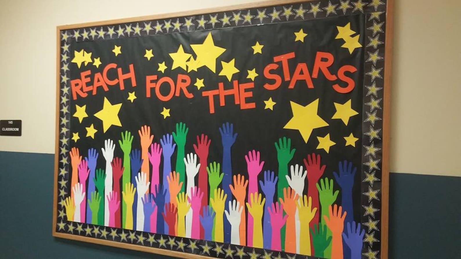 Teachers School Bulletin Board Cutouts Diy Kit Reach For Etsy Canada