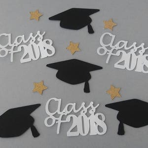 Graduation Confetti | Class 2018 | I Did It | Graduation Party ...