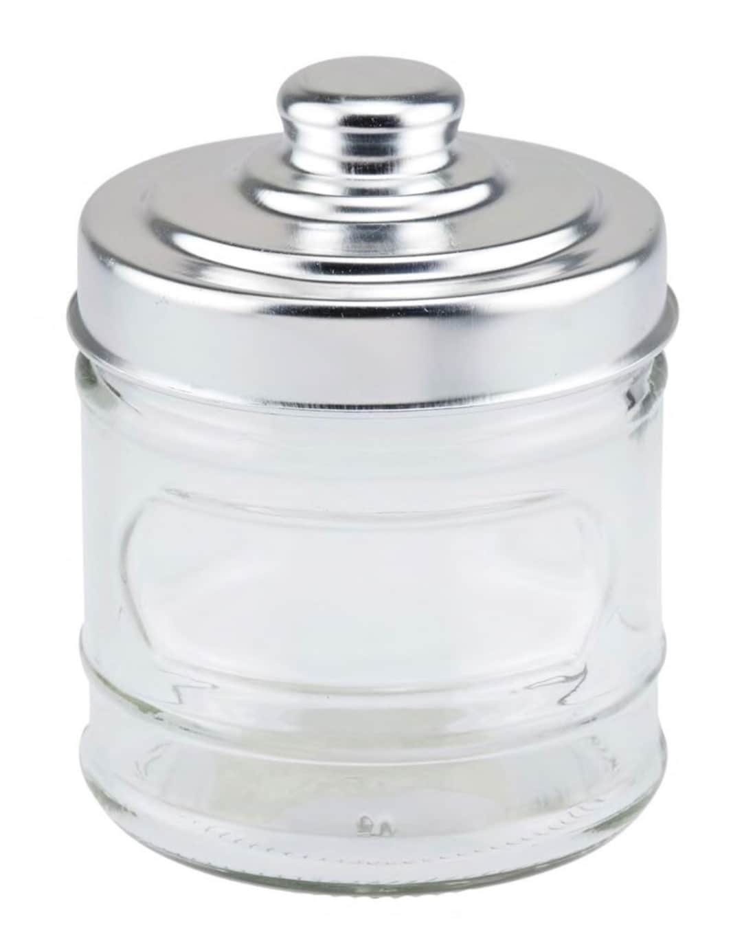 Classic Glass Storage Jars With Lids | Kitchen Decor | Bathroom Decor ...