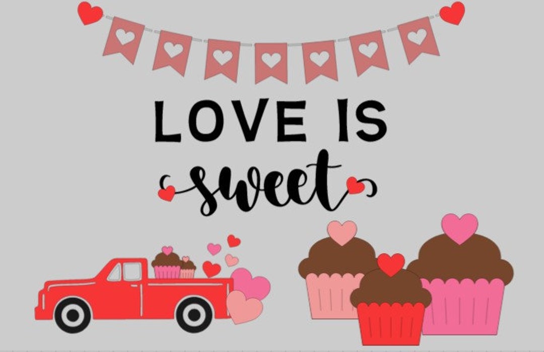 Teachers School Bulletin Board Cutouts DIY Kit "love is Sweet ...