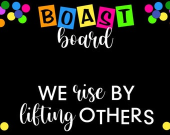 Teachers School Bulletin Board Cutouts DIY Kit rainbow of Possibilities ...