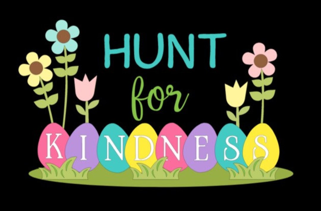 Teachers School Bulletin Board Cutouts DIY Kit "hunt for Kindness ...