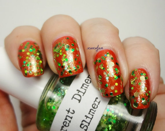 Items similar to Slimer Nail Polish 15ml (.5oz) on Etsy