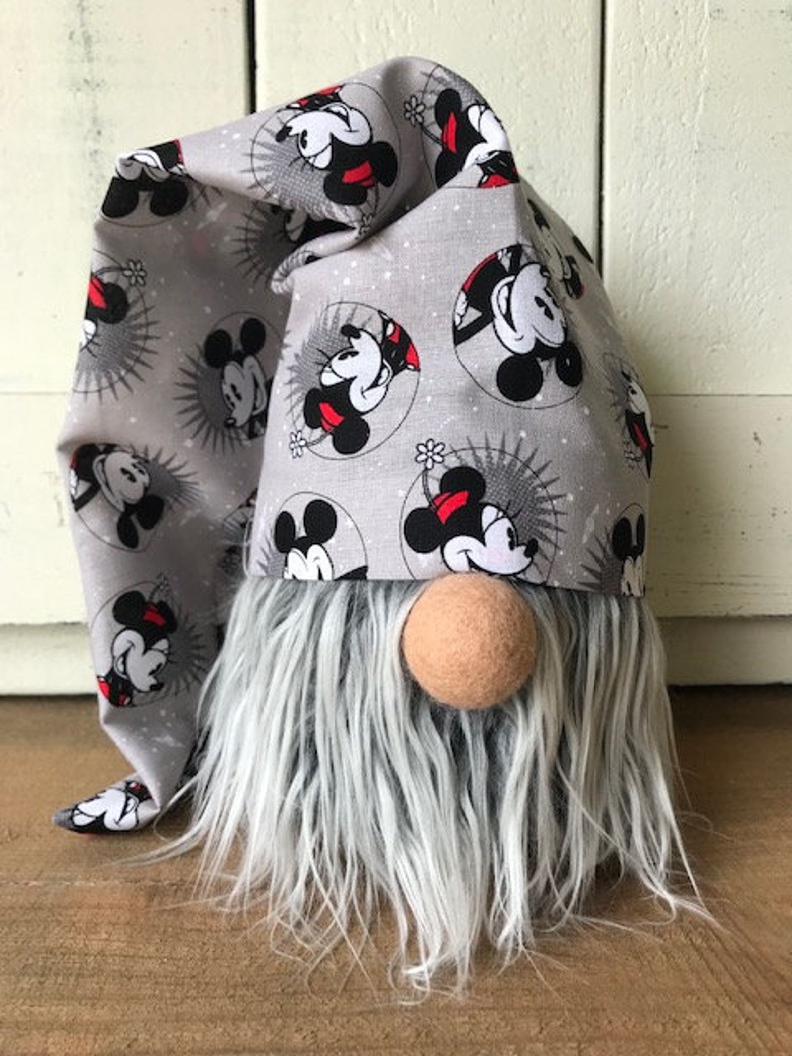 Mickey Mouse Gnome Mickey & Minnie Mouse Gnome Made in USA | Etsy