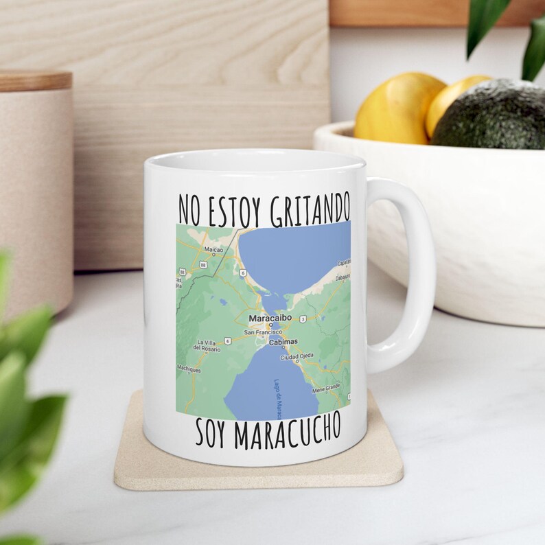 Maracucho Ceramic Mug, Personalizada Taza No Estoy Gritando, Soy ...
